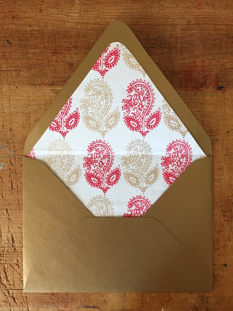 How To Make Envelope Liners | SCISSORS & SAGE